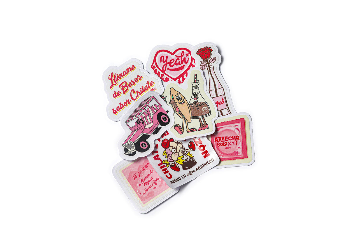 Sticker Pack Volumen 1 – Hecho en Acapulco